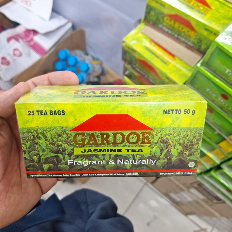 Jual teh celup GARDOE Jasmine Melati 25s box | Shopee Indonesia
