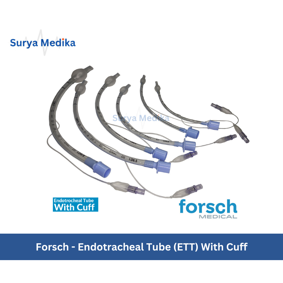 Jual AKD - Endotracheal Tube With Cuff No. 3 - No. 8.5 Brand Forsch ...