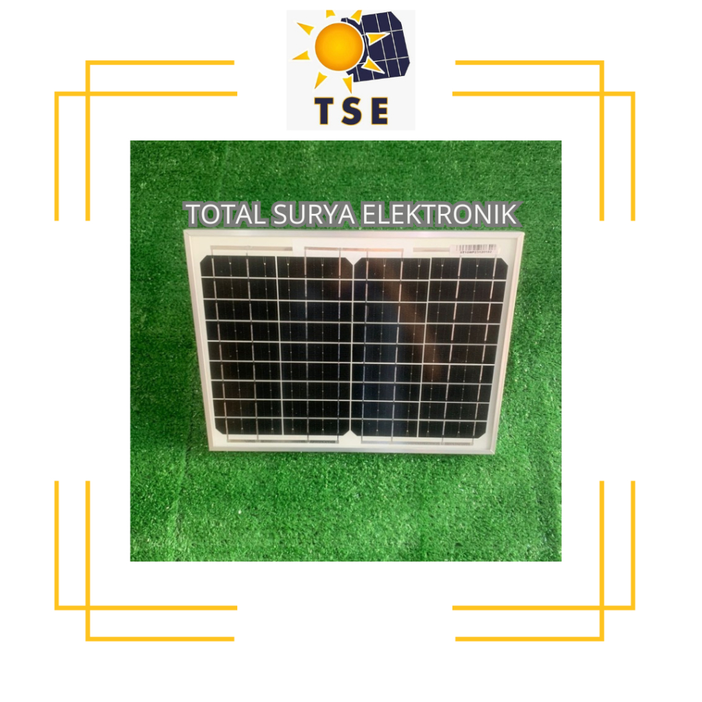 Jual PANEL SURYA / SOLAR CELL / SOLAR PANEL ST SOLAR 10WP MONO | Shopee ...