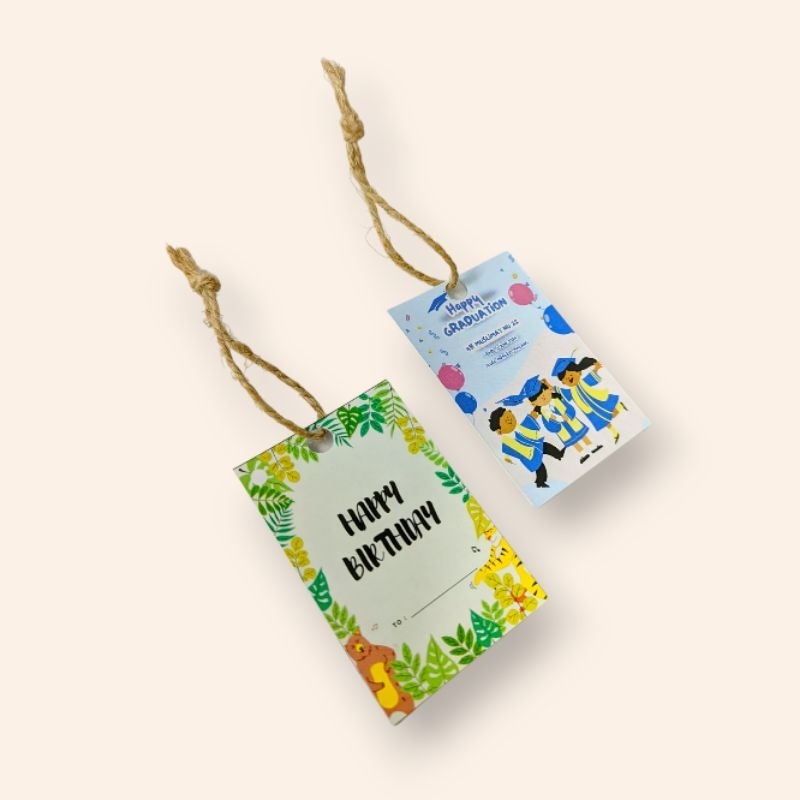 Jual Cetak Hang tag Han tag Souvenir Baju Produk | Shopee Indonesia
