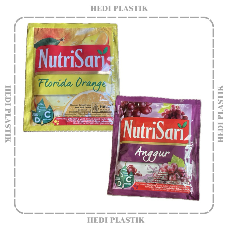 Jual Nutrisari renceng aneka rasa florida orange dan Anggur 1 renceng ...