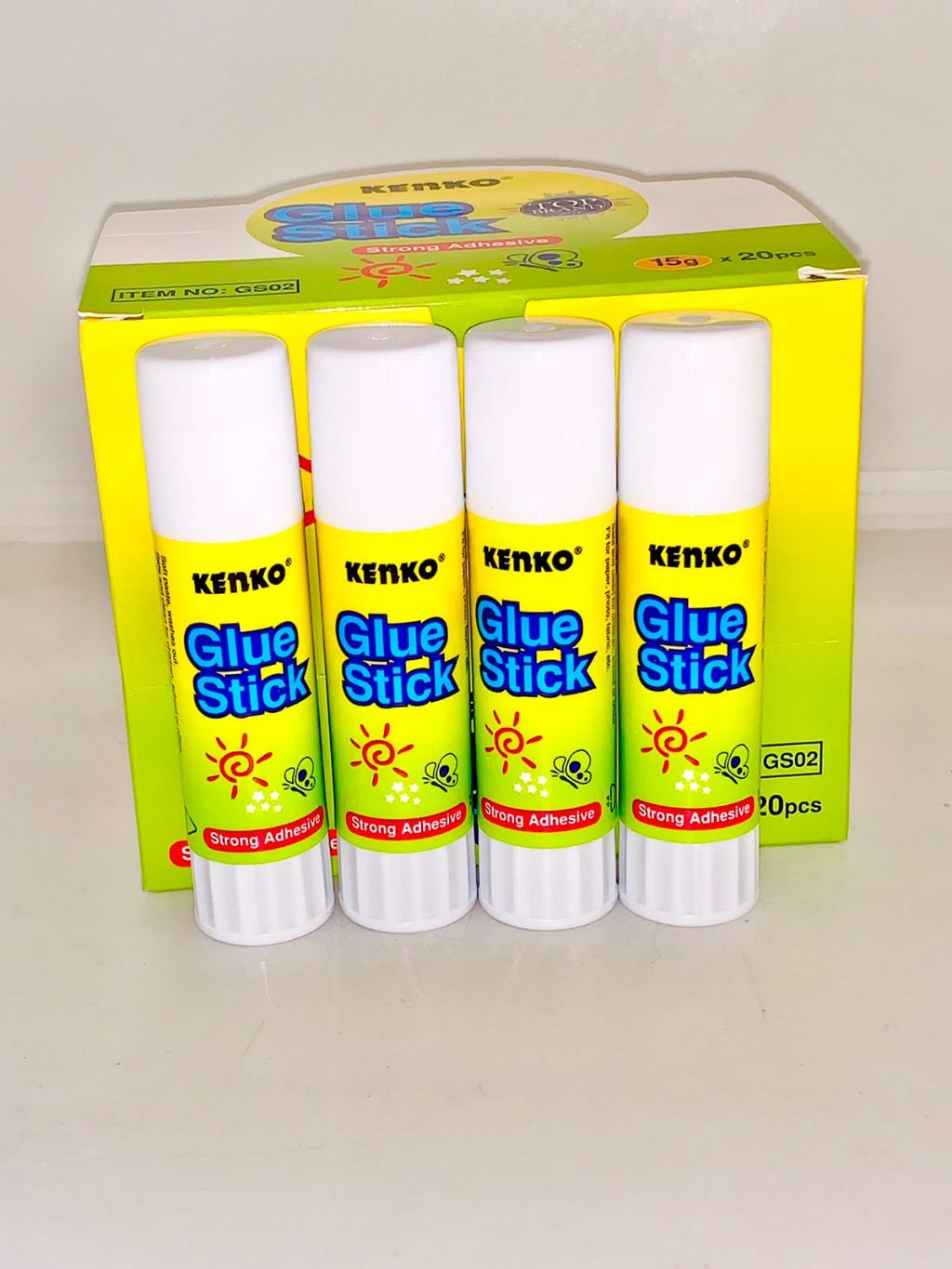 Jual Lem Stick KENKO Tanggung 15gr/Glue Stick/Lem Kertas Stik/Lem Putar ...