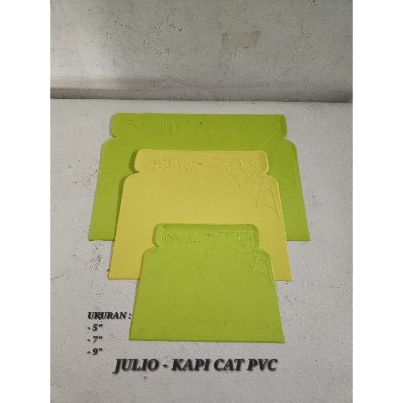 Jual Julio Kapi PVC Tebal 5" 7" 9" / Kape Dempul Plastik 5 inch 7 inch ...