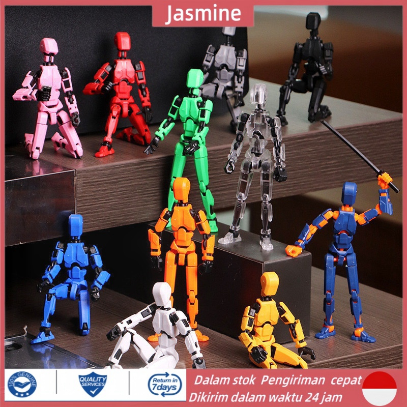 Jual 【Ready Stock】Dummy 13 3D Joint Movable Action Figure Mainan Robot ...