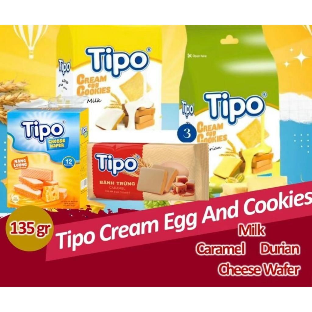Jual Tipo Cream Egg Cookies Tipo Cheese Wafer Tipo Cream Egg Cookies ...
