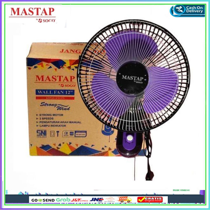 Jual Kipas Angin Dinding MASTAP 12 In / Wall Fan Tembok 12 Inch ...