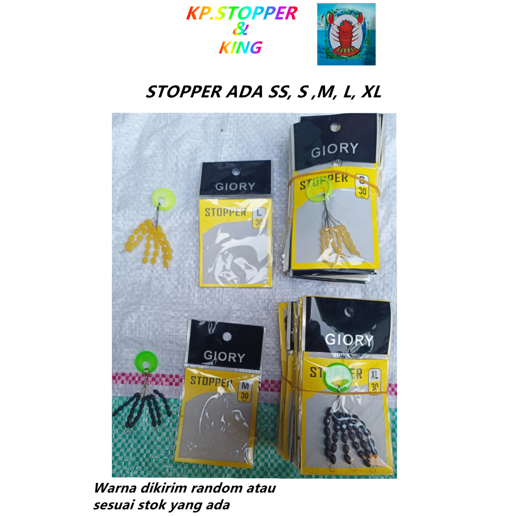 Jual Stopper Batang Float Orca Pancing Warna Kuning Alat Pancing Ukuran SS/S/M/L/XL | Shopee ...