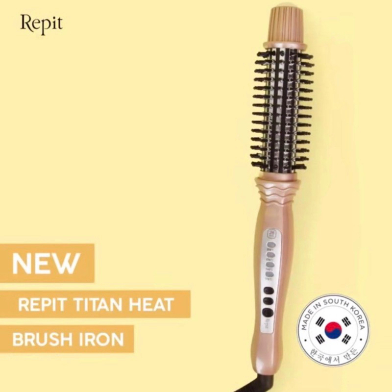 Jual REPIT TITAN HEAT BRUSH IRON 28MM | Shopee Indonesia