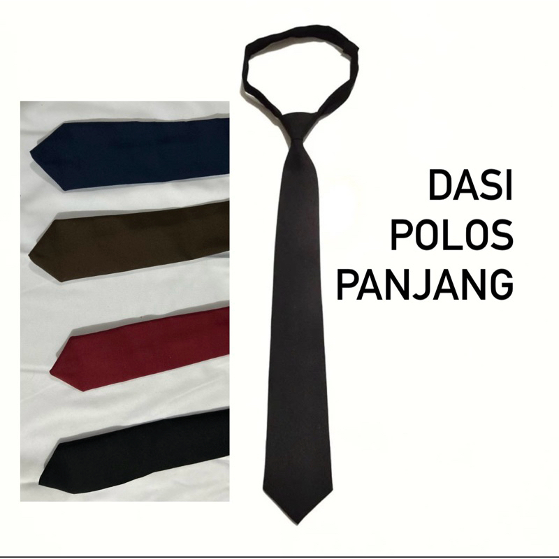 Jual dasi polos panjang pria/wanita | Shopee Indonesia