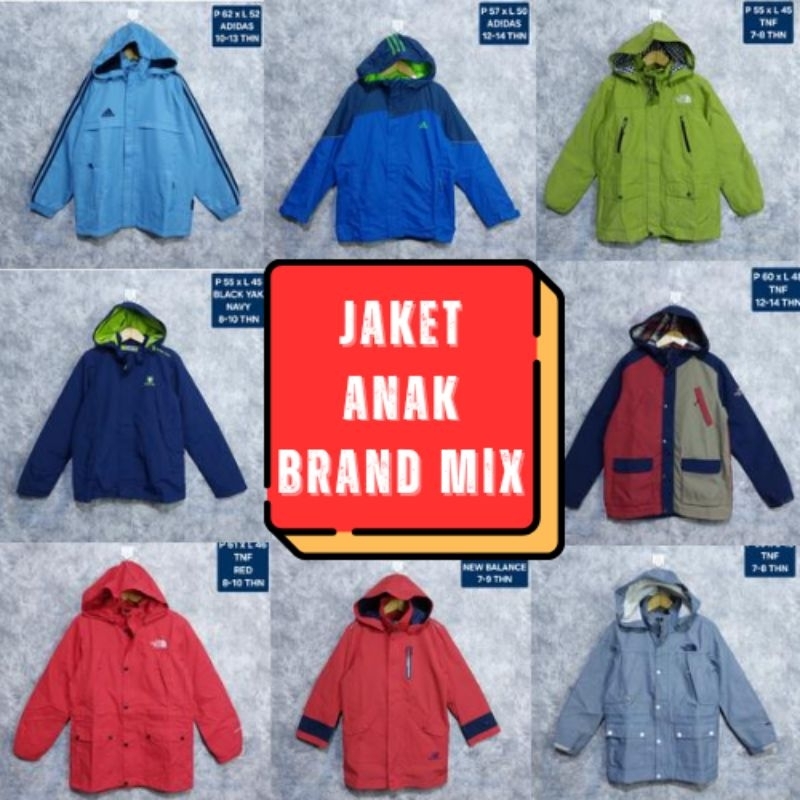 Jual JACKET ANAK BRAND MIX 1-17 THN | Shopee Indonesia