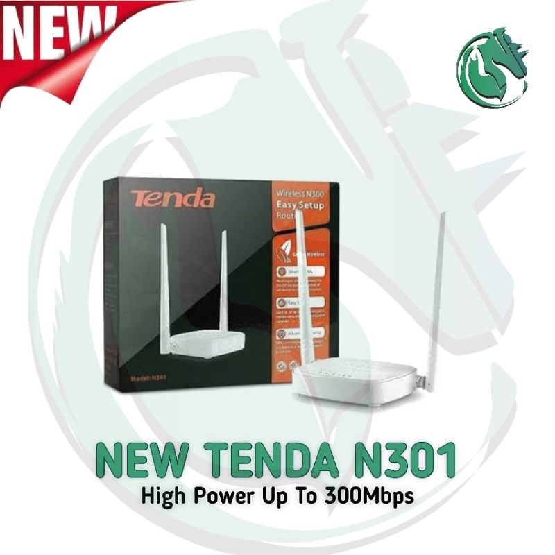 Jual NEW-TENDA N301 WIRELESS ROUTER EXTENDER ACCESS POINT REPEATER ...
