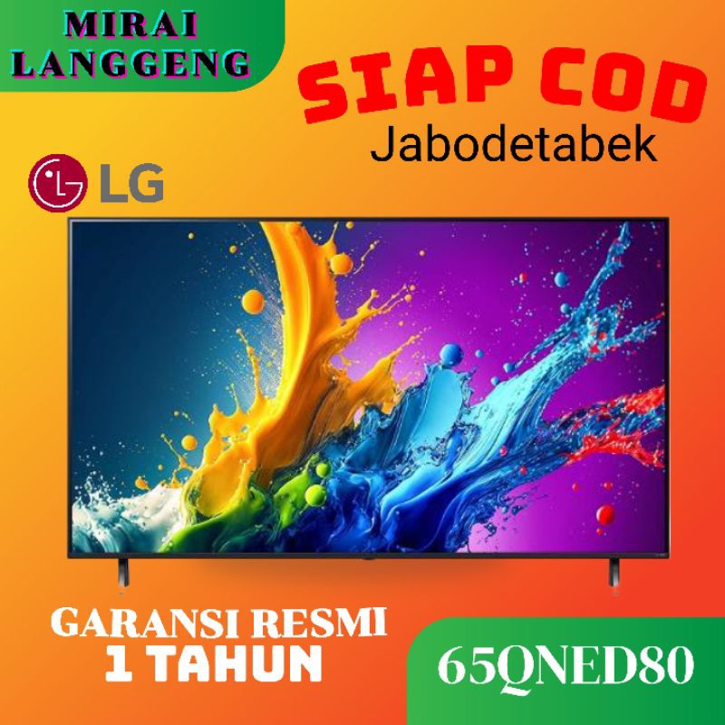 Jual LG 65QNED80/65QNED80TSA 4K SMART TV 65 inch | Shopee Indonesia