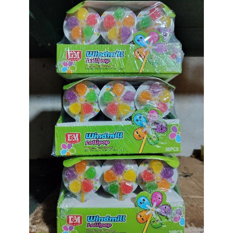 Jual Windmill Lollipop/Permen Kipas/Permen Kincir Mini | Shopee Indonesia