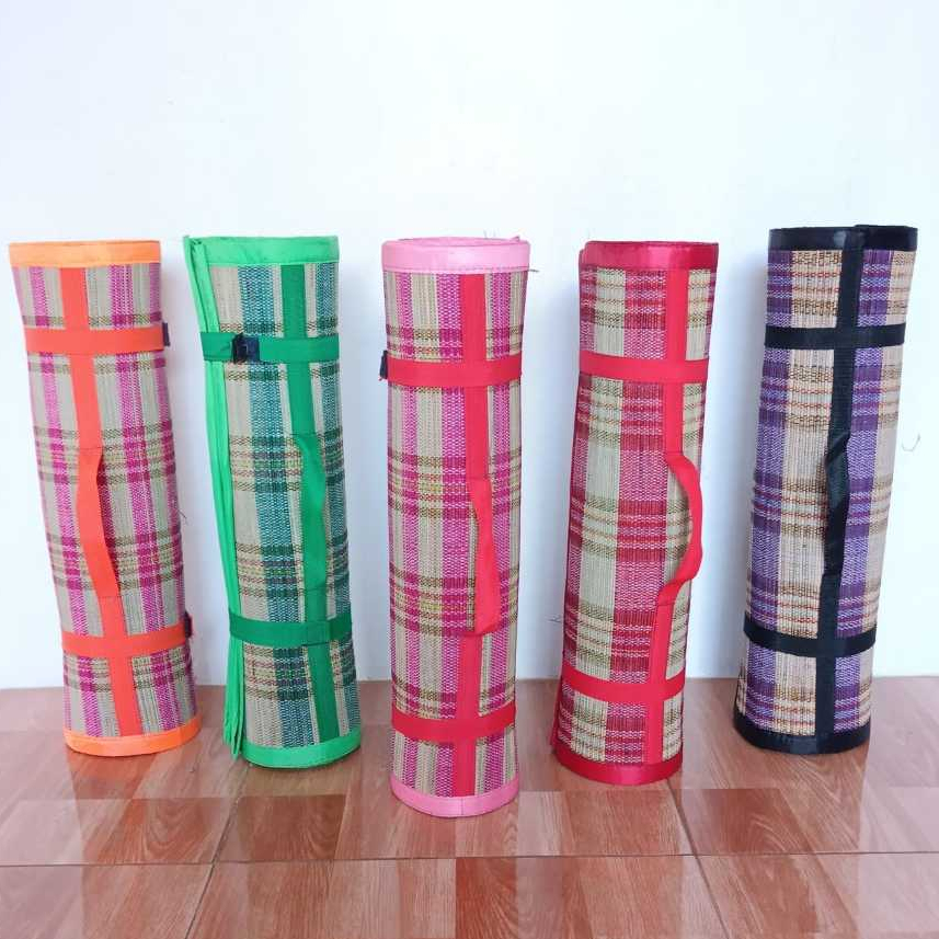 Jual Tikar Gulung Lipat Piknik Mendong Jumbo ukuran 200cm x 200cm ...