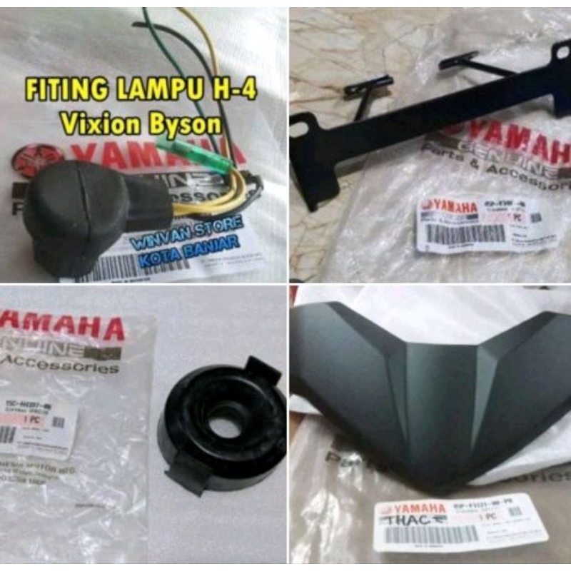 Jual VISOR LAMPU DEPAN BYSON KARBU ORIGINAL | Shopee Indonesia