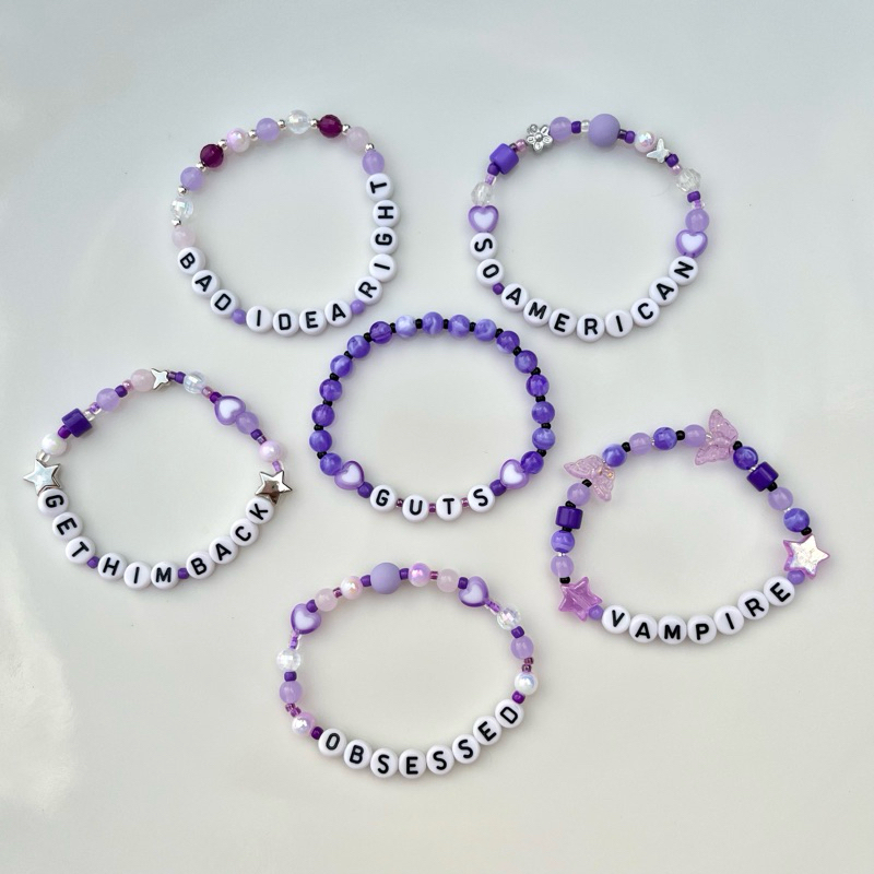 Jual GUTS BRACELET | Gelang Olivia Rodrigo Merch Stuff | Shopee Indonesia