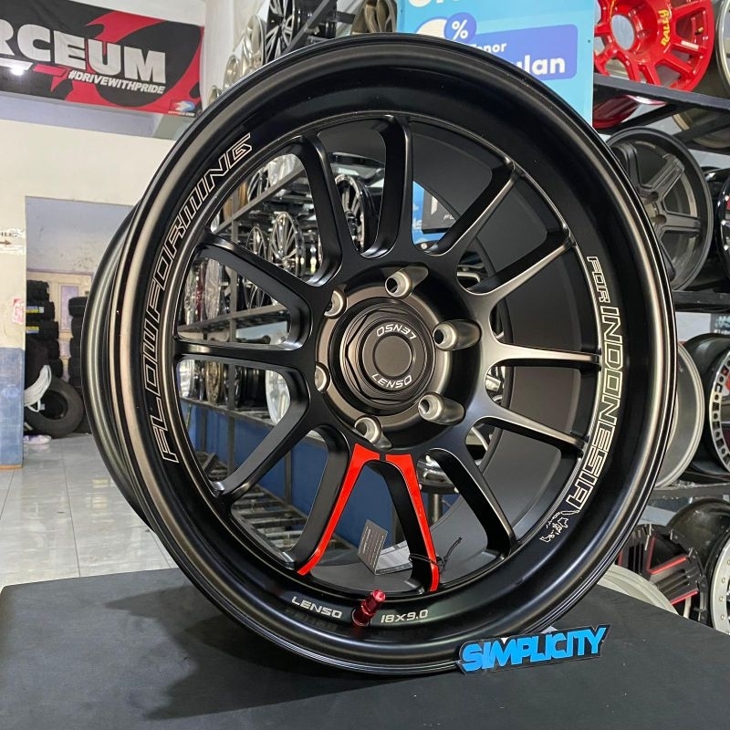 Jual Velg Mobil Lenso Venom 5 Limited Original Spesial For Indonesia Ring 18 Simplicity | Shopee ...