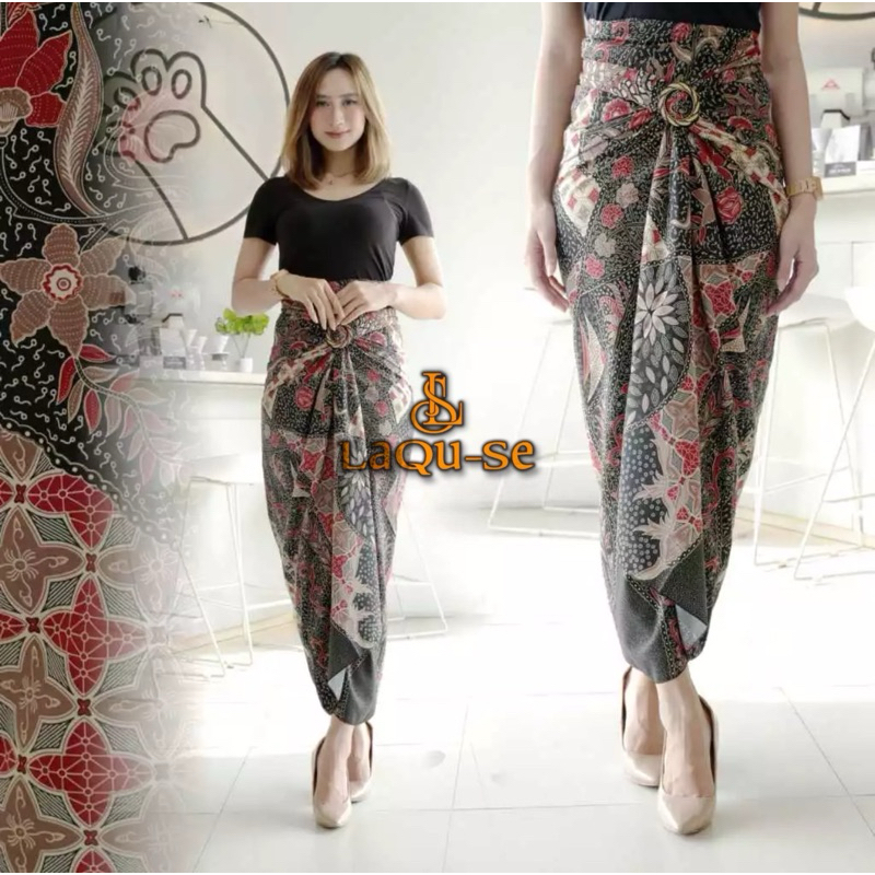 Jual Rok Lilit Batik Bawahan Kebaya Model Rok lilit Instan Rok Kebaya ...