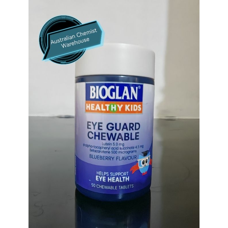 Jual BIOGLAN Healthy Kids EYE GUARD Chewable (Support EYE HEALTH) 50 ...