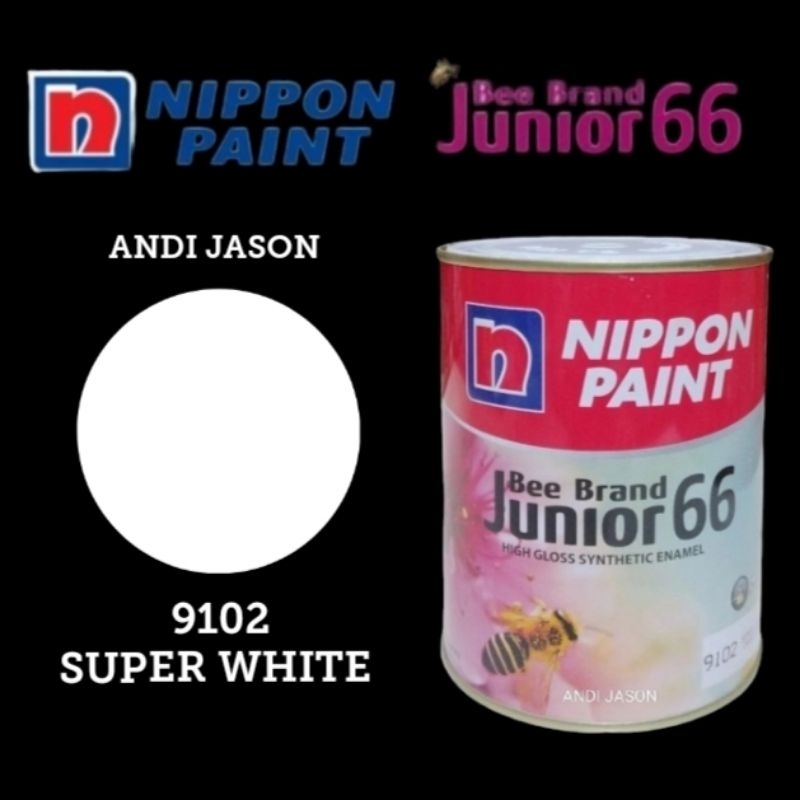 Jual CAT BEE BRAND JUNIOR 66. 0.8 LITER NO 9102 SUPER WHITE PUTIH KILAT ...