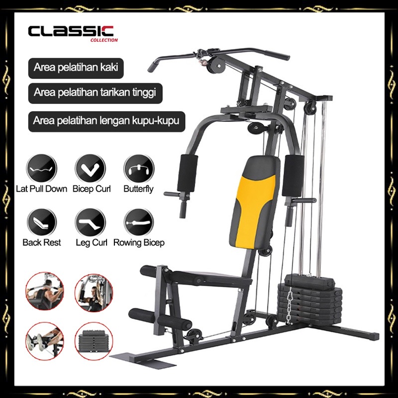 Jual Gym angkat Beban Alat fitness/Home gym/Home gym / Sisi Alat ...