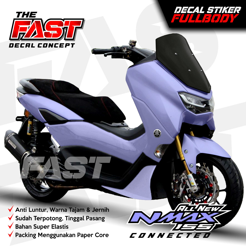 Jual (ANTI LUNTUR) Decal Sticker Yamaha Nmax 155 New Fullbody Polosan ...