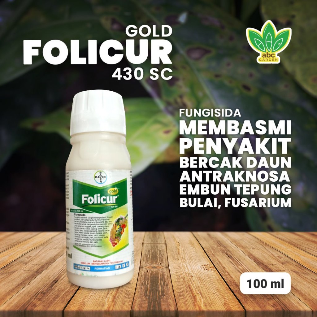 Jual [100ml] Folicur Gold 430SC - Fungisida Untuk Mengatasi Bercak Daun ...