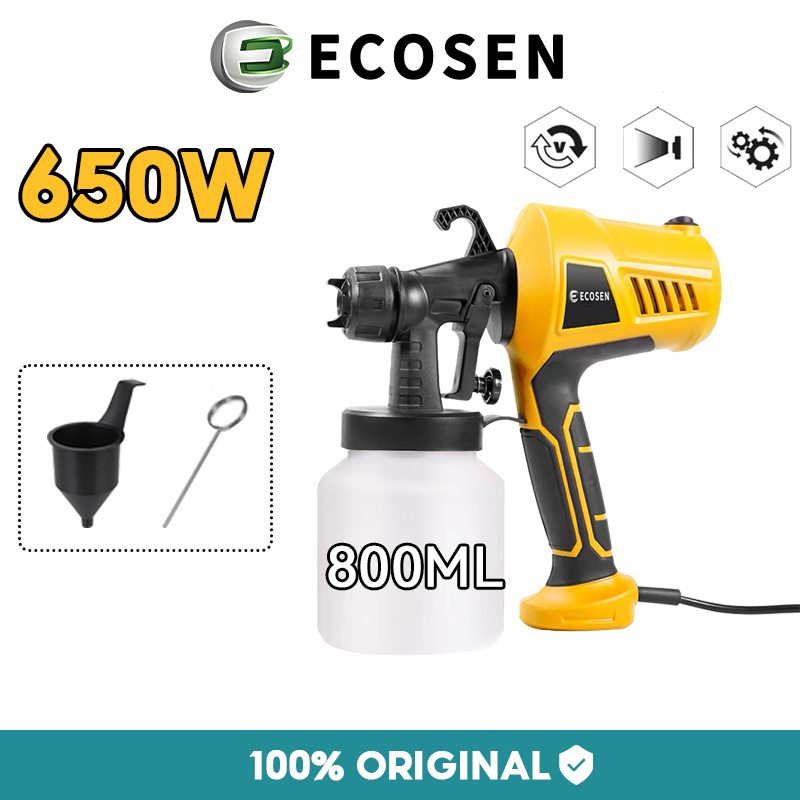 Jual ECOSEN 650W Pistol Semprot Listrik Electric Spray Gun | Shopee ...
