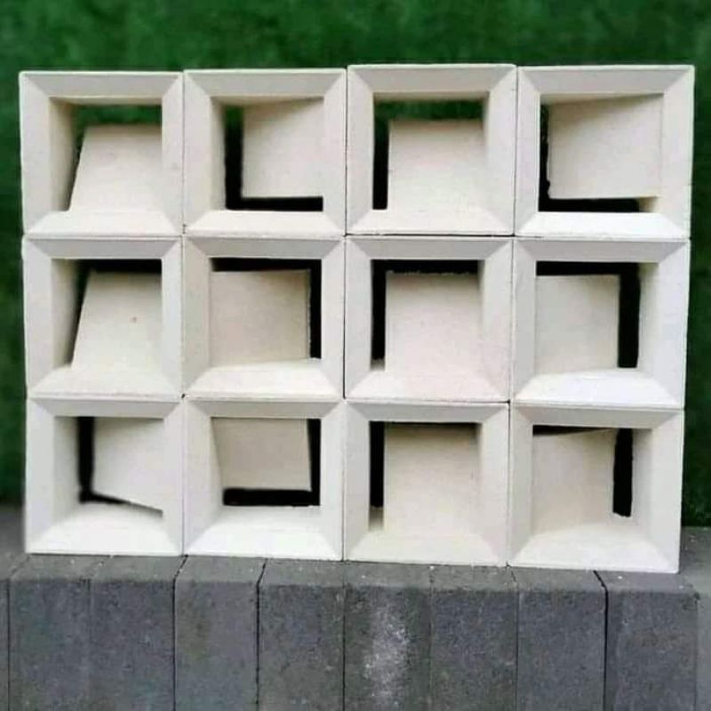 Jual Roster beton minimalis/Loster beton minimalis motif L/Loster beton ...
