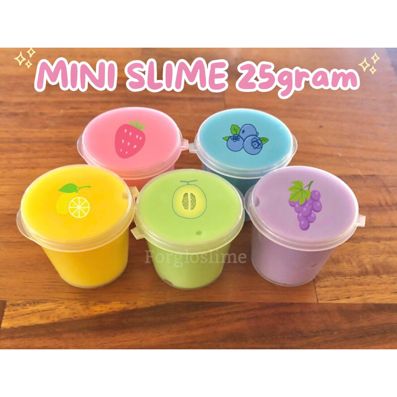 Jual Mini slime 25gr (satuan) | Shopee Indonesia