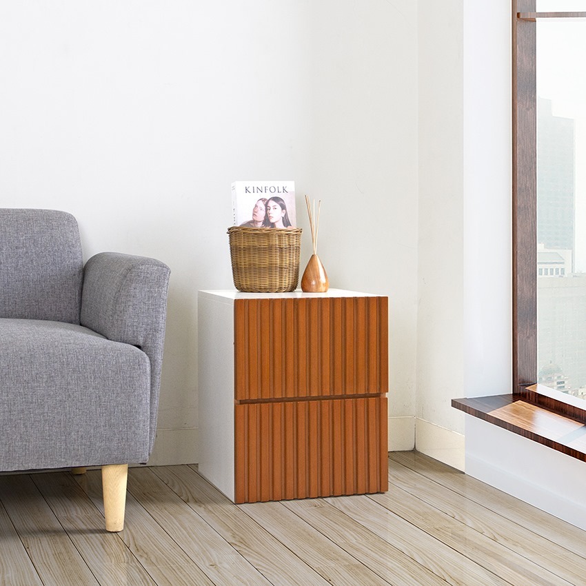 Jual SOHO.ID Hiro Side Table - Meja Samping Nakas Kayu Minimalis ...
