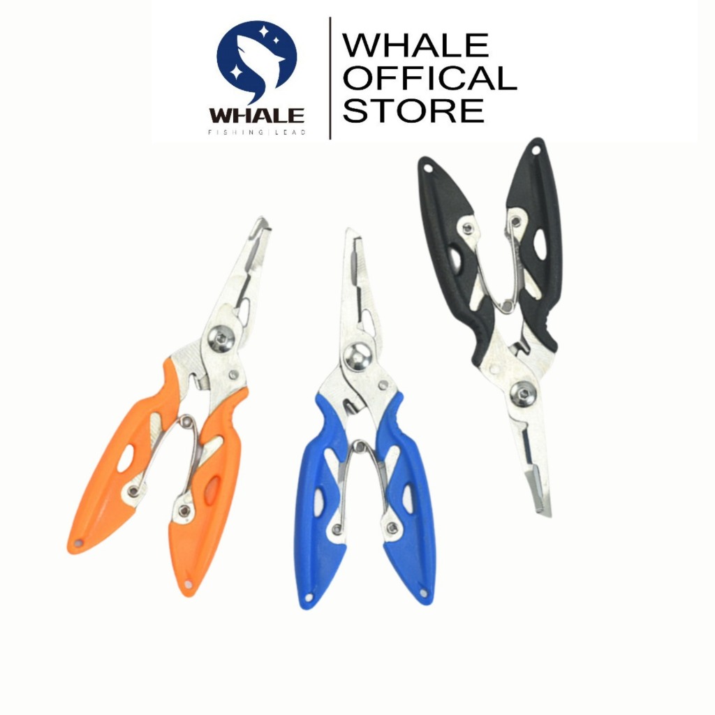 Jual WHALE Tang Gunting Kail Pancing Stainless Steel Fishing Hook ...