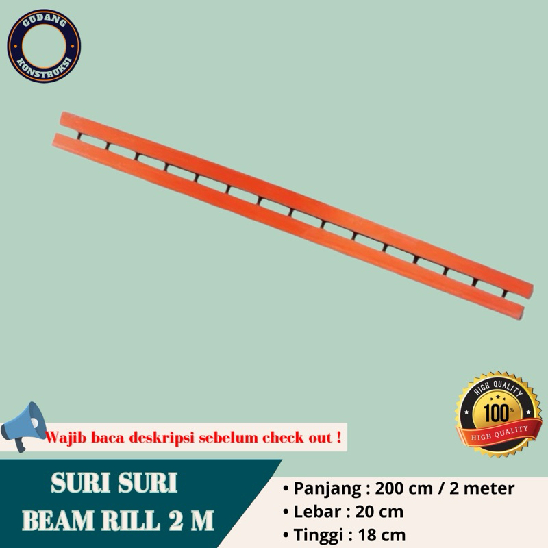 Jual Suri suri beam rill 2 meter | Shopee Indonesia