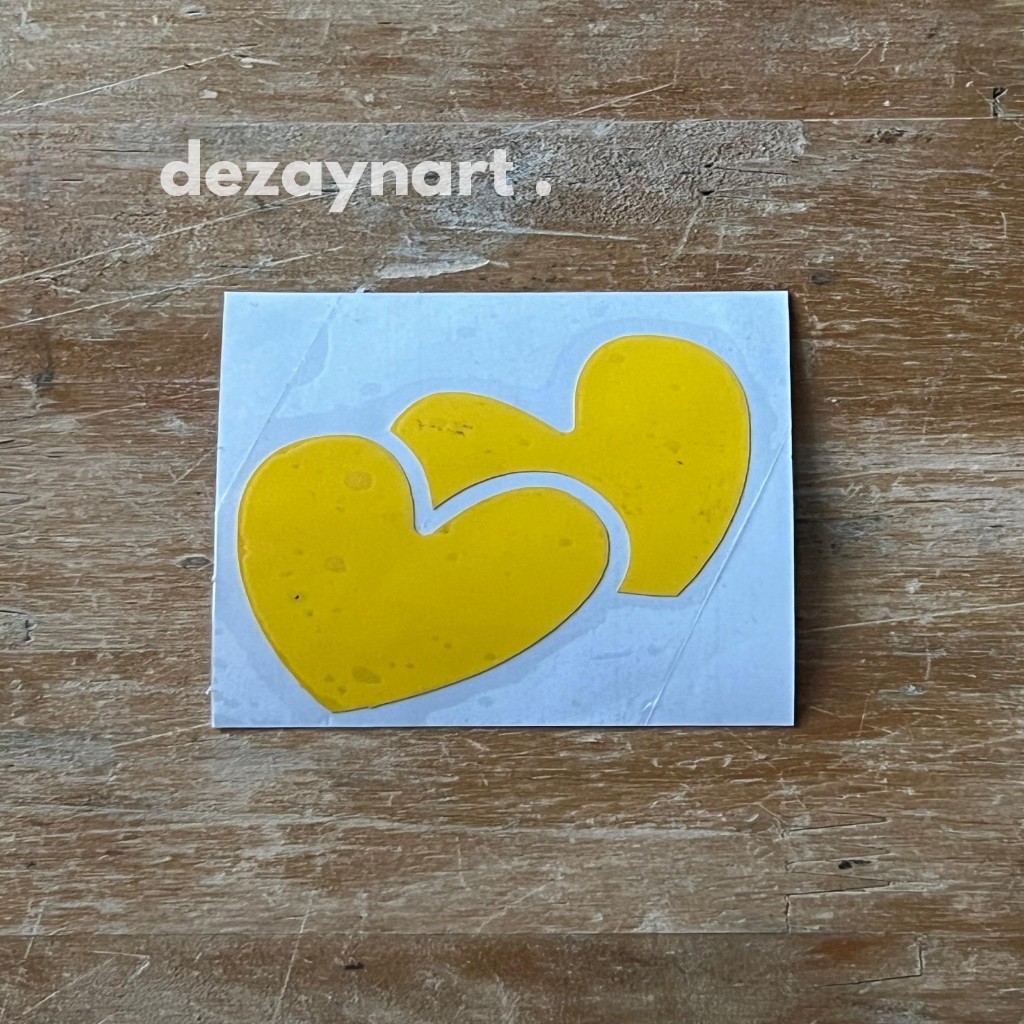 Jual Sticker Bentuk Hati - Sticker Love Cinta Bisa Custom | Shopee ...