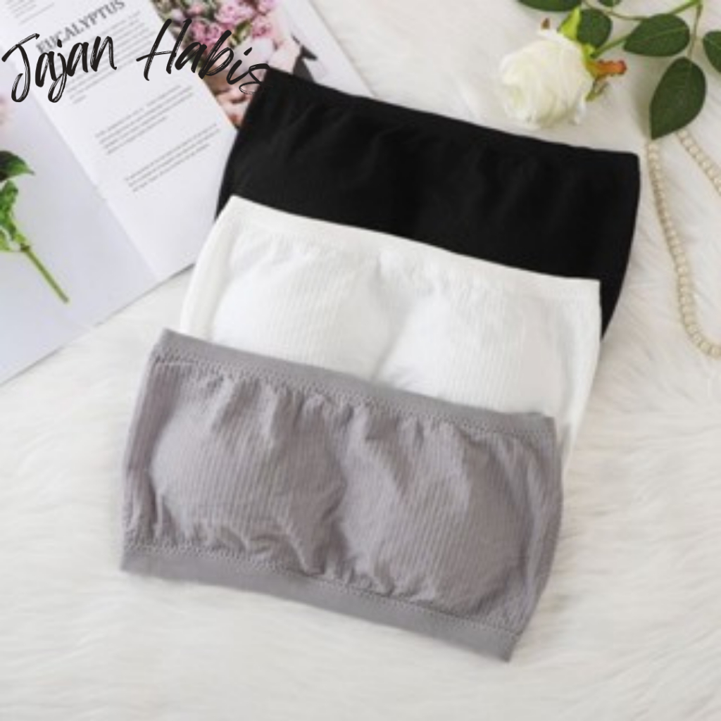 Jual JABIS Bra Kemben Bralatte Wanita 6897 Kemben Wanita Tanpa Tali Anti Slip Pakaian Dalam Sexy ...