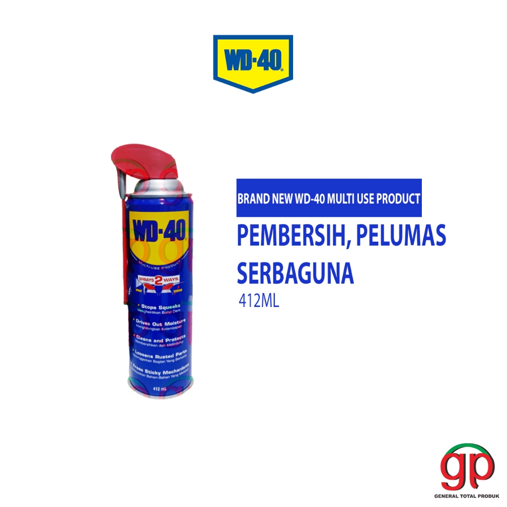 Jual WD40 Pelumas Anti Karat WD 40 412ML Pembersih Karat SmartStraw | Shopee Indonesia