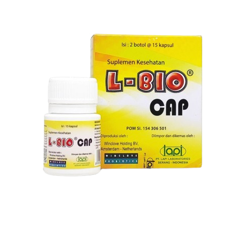 Jual L-BIO KAPSUL 1 BOTOL SUPLEMEN PROBIOTIK KESEHATAN PENCERNAAN ...