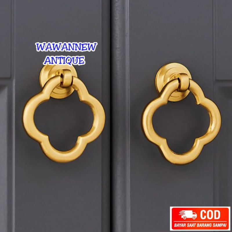 Jual Handle / Tarikan Laci Lemari Jendela Pintu Rumah Kuningan Kitchen ...