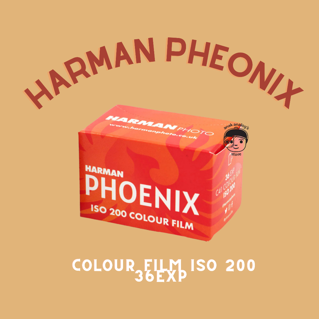 Jual Harman Pheonix 200 Roll Film 35mm ISO 200 36exp | Shopee Indonesia