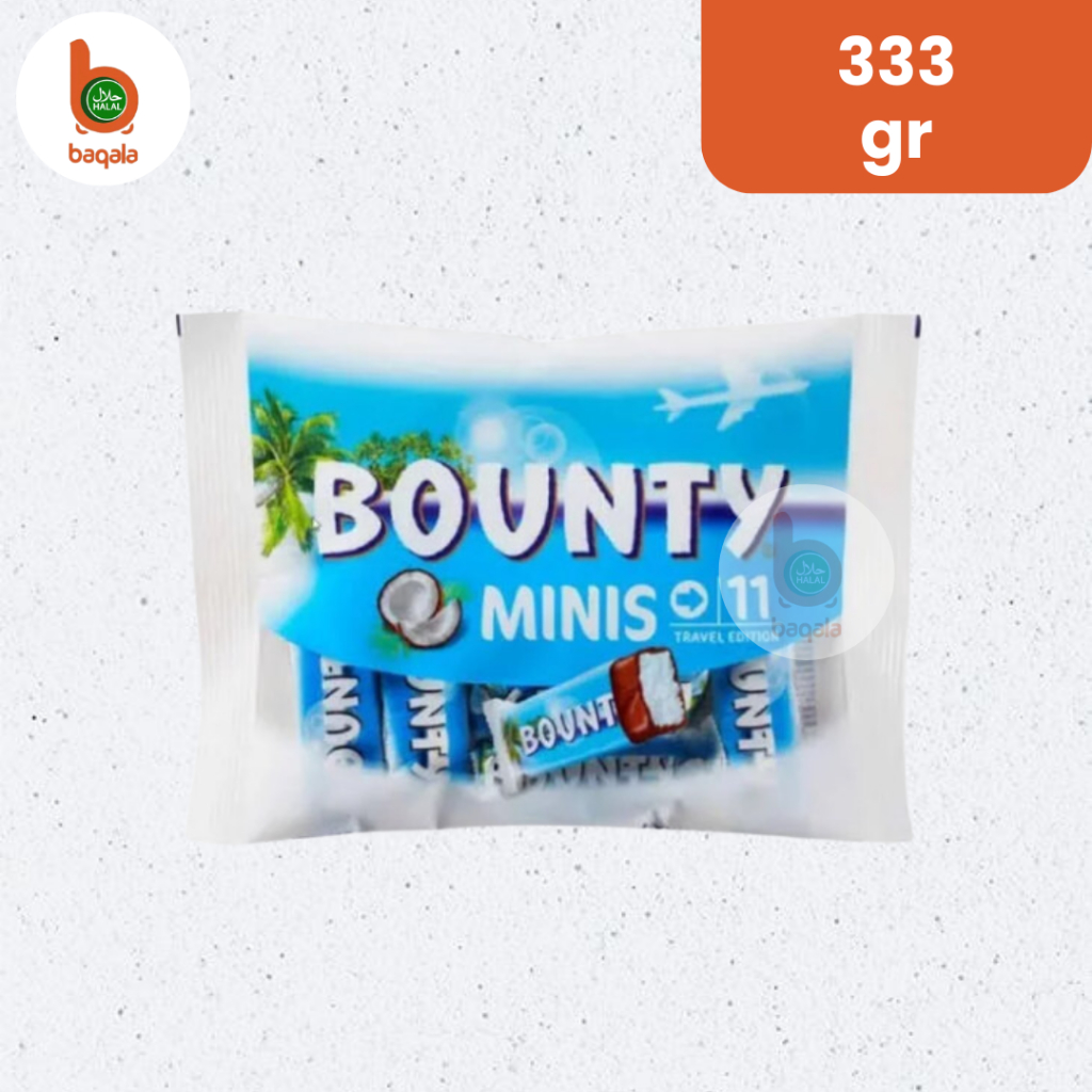 Jual Bounty Minis Chocolate 333 Gram | Shopee Indonesia