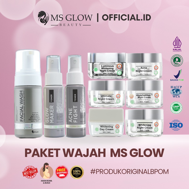 Jual MS GLOW - PAKET WAJAH MS GLOW/PAKET WHITENING/PAKET LUMINOUS/PAKET ... Jual MS GLOW - PAKET WAJAH MS GLOW/PAKET WHITENING/PAKET LUMINOUS/PAKET ...