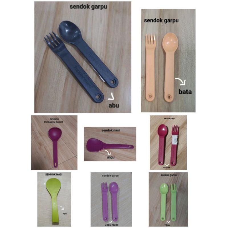 Jual ORIGINAL TUPPERWARE SENDOK GARPU MAKAN/SENDOK SAYUR/SENDOK SAYUR ...