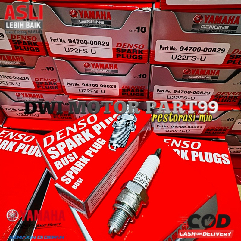 Jual BUSI YAMAHA MIO SPORTY SMILE NOUVO VEGA R JUPITER ORIGINAL ORI ...