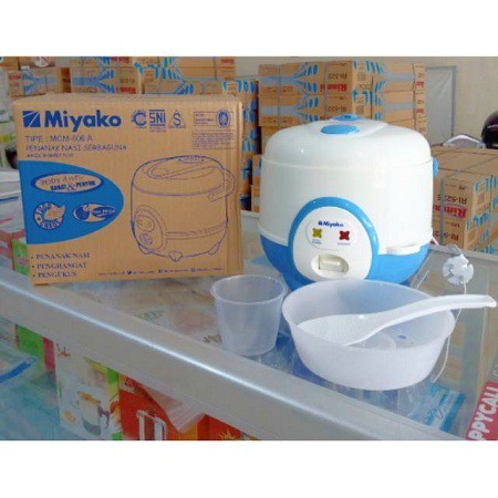 Jual Miyako Magic Com Mini 3in1 MCM 606 A 0.6 Liter / Rice Cooker Mini ...