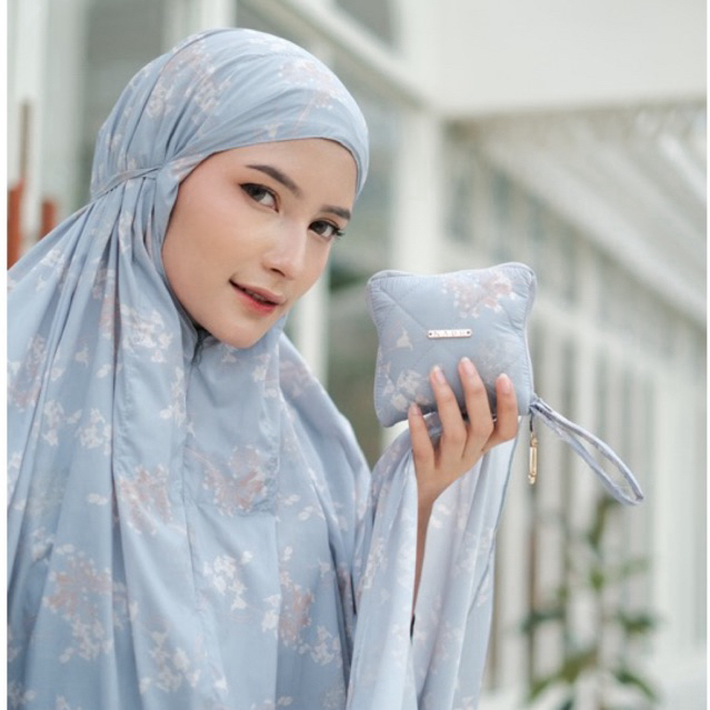 Jual Mukena Mini Traveling Motif Shanum NADH By Nadhira | Shopee Indonesia