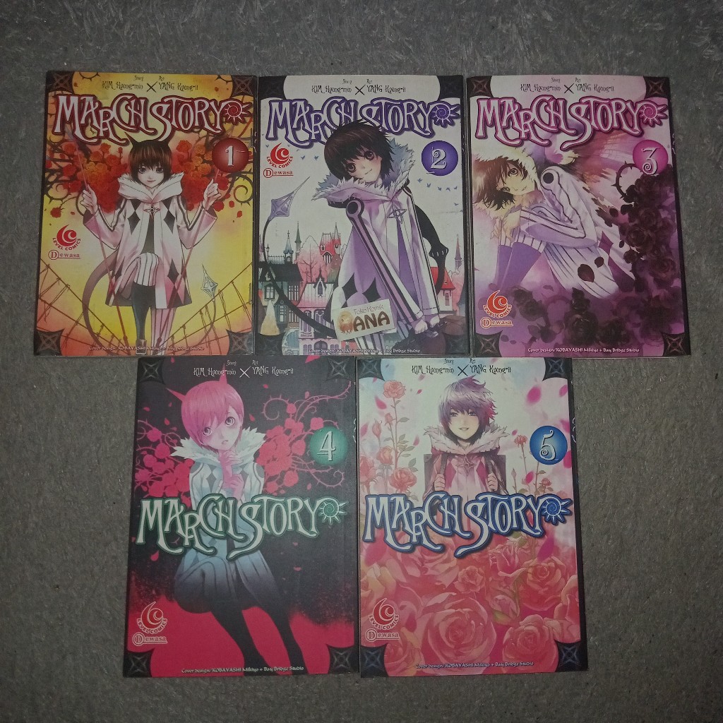 Jual Komik SET March Story 1-5 Tamat (Kim Hyung Min & Yang Kyung Il ...