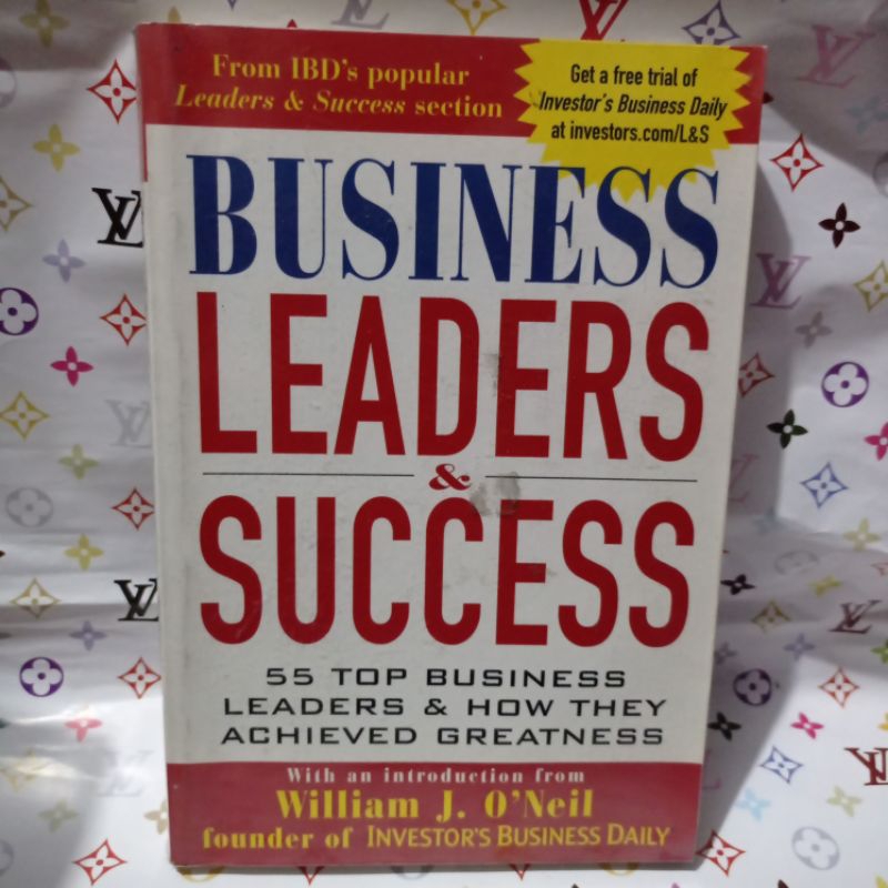 Jual BUKU BUSINESS LEADERS AND SUCCESS WILLIAM J NEIl | Shopee Indonesia