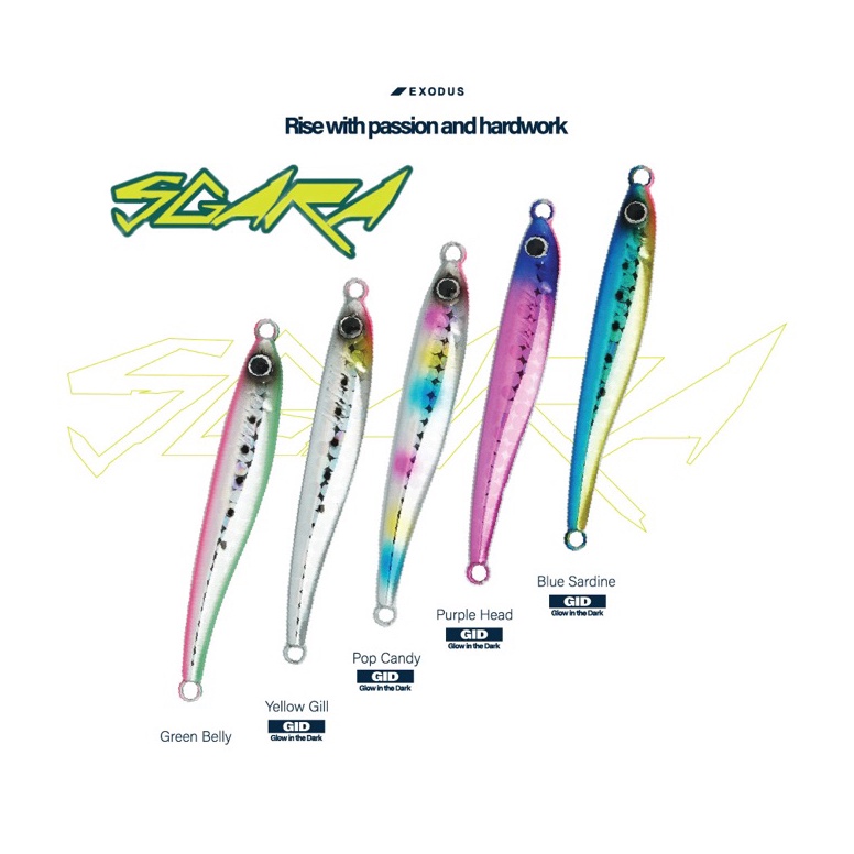 Jual Tren Kekinian Exodus SGARA Micro Jig Ultralight Jig killer for ...