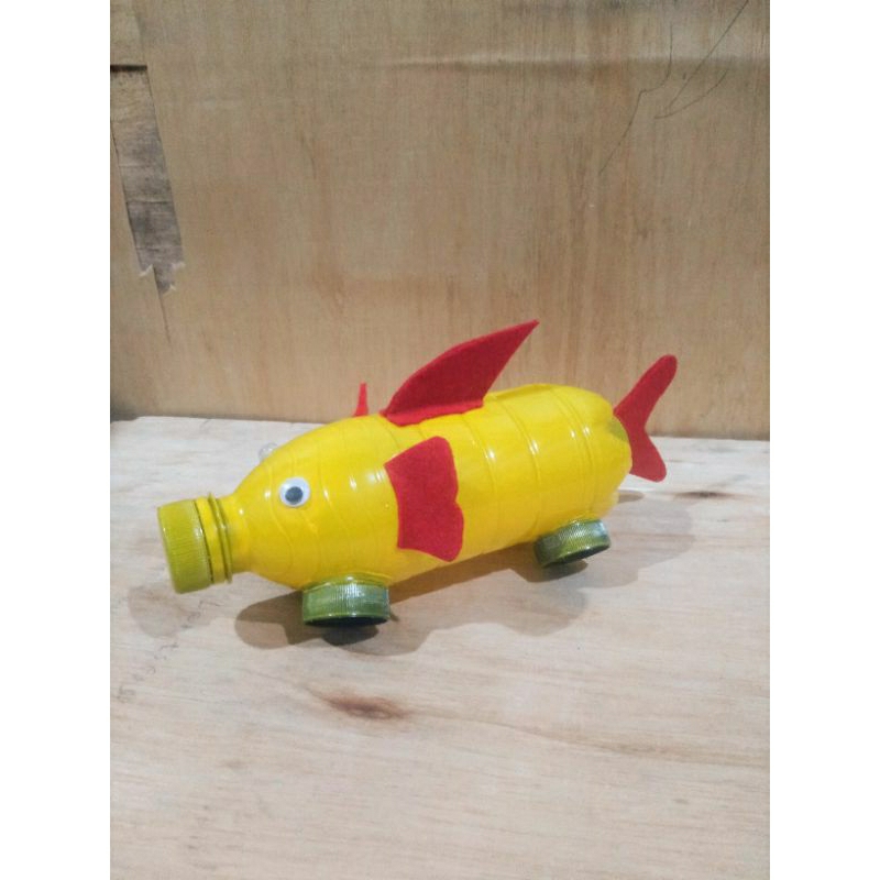 Jual Celengan Ikan Botol Plastik/ Prakarya Daur Ulang / Tugas Sekolah ...