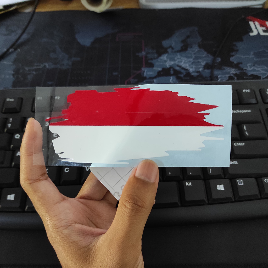 Jual STICKER CUTTING BENDERA INDONESIA | Shopee Indonesia
